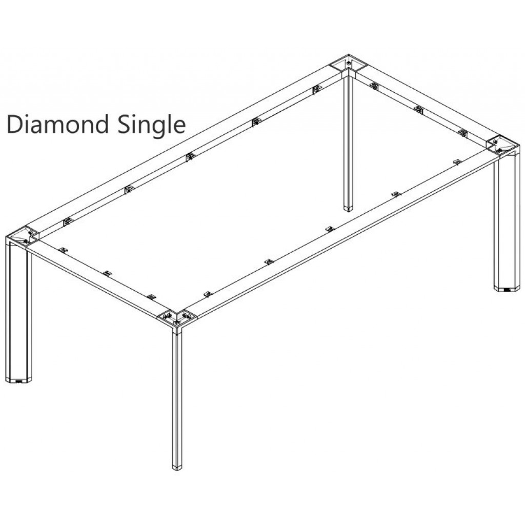 Diamond Boardroom Table Frame – Q Office Furniture Orange Dubbo Sydney ...