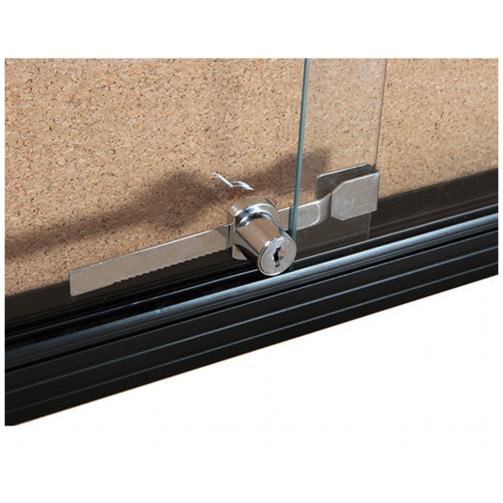 Be Noticed Sliding Door Notice Case – Q Office Furniture Orange Dubbo ...