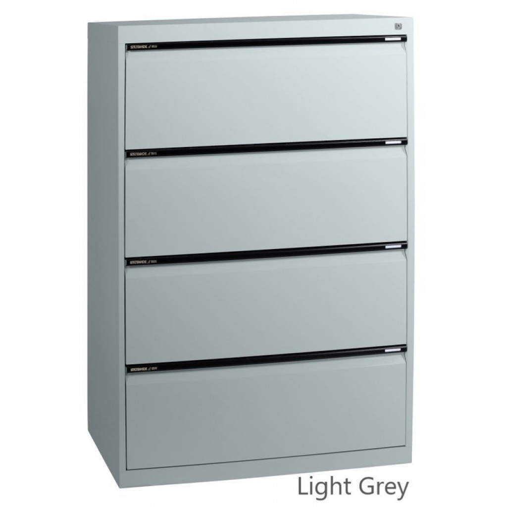 Statewide 4 Drawer Lateral Filing Cabinet – Q Office Furniture Orange ...