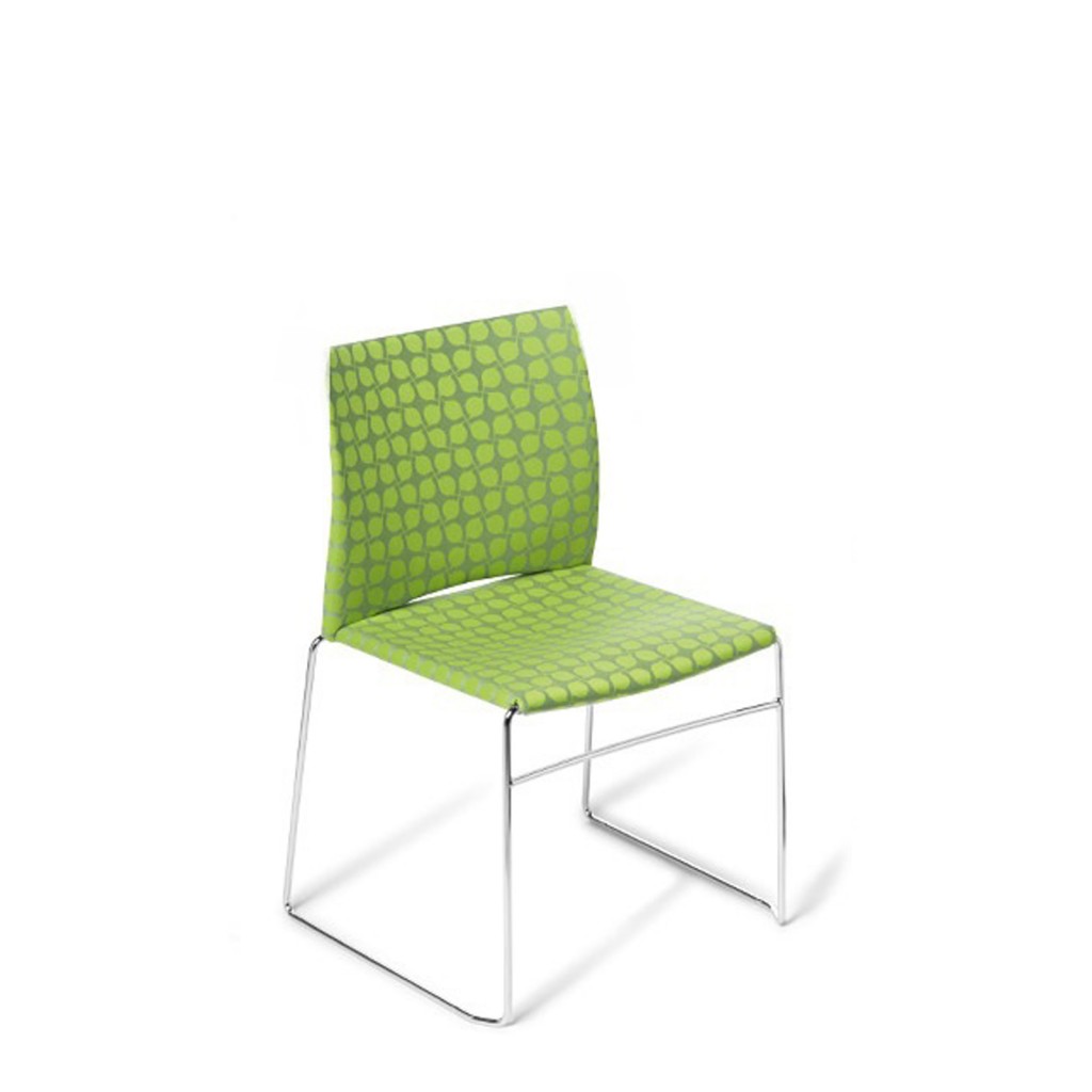 Versa Upholstered Seat & Back – With Tablet – Q Office Furniture Orange ...