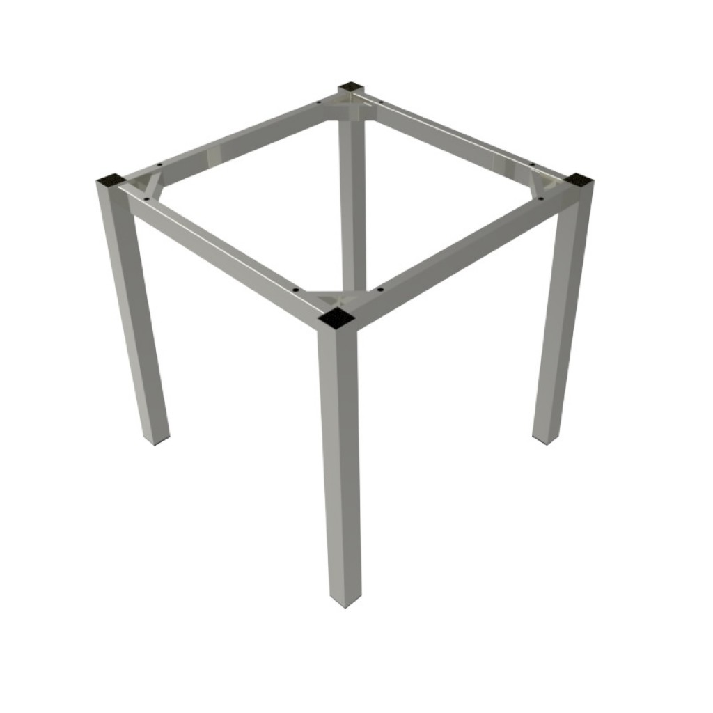 Preston Aluminium Table Frame 740×740 – Silver – Q Office Furniture ...