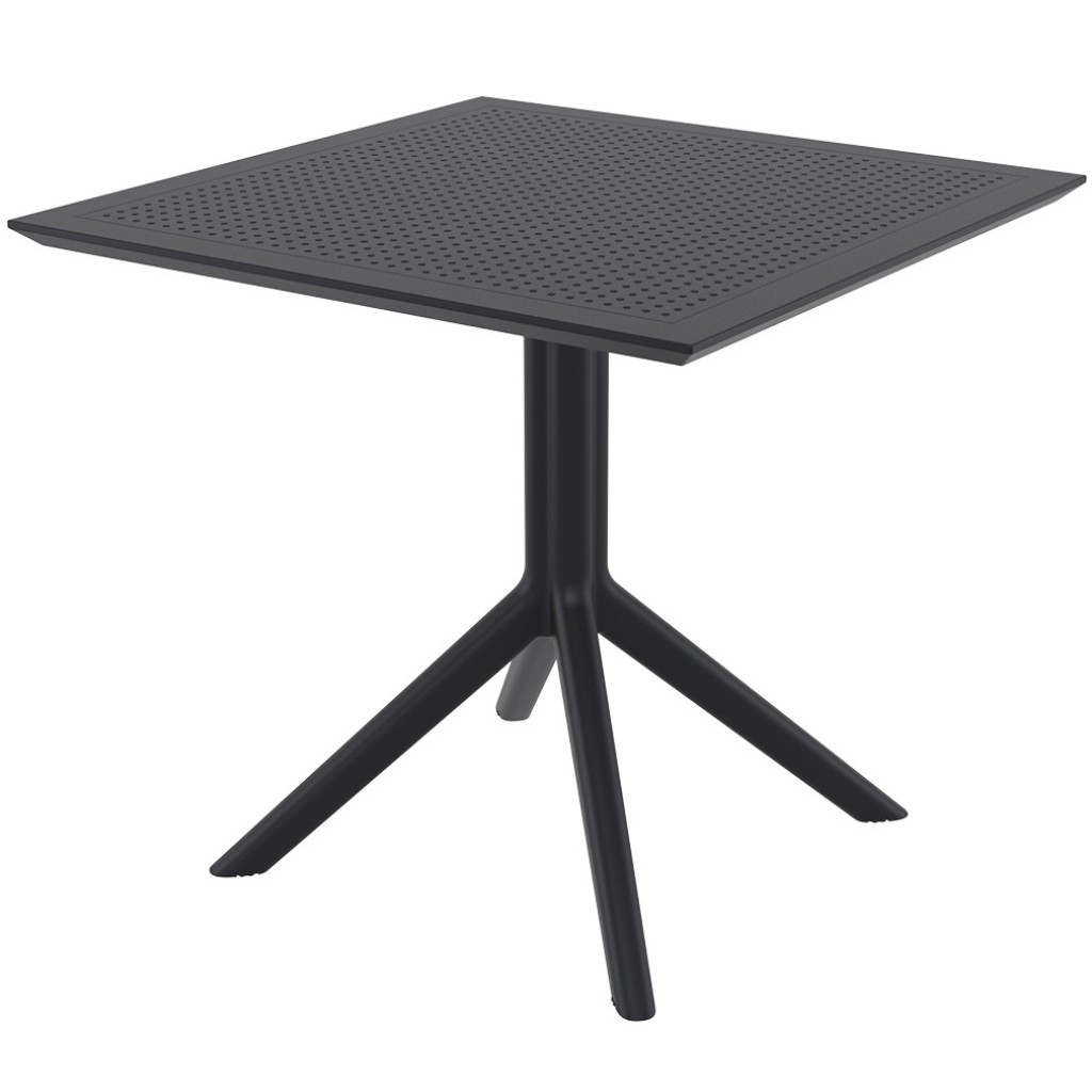 Sky Table 80 – Black – Q Office Furniture Orange Dubbo Sydney Central ...