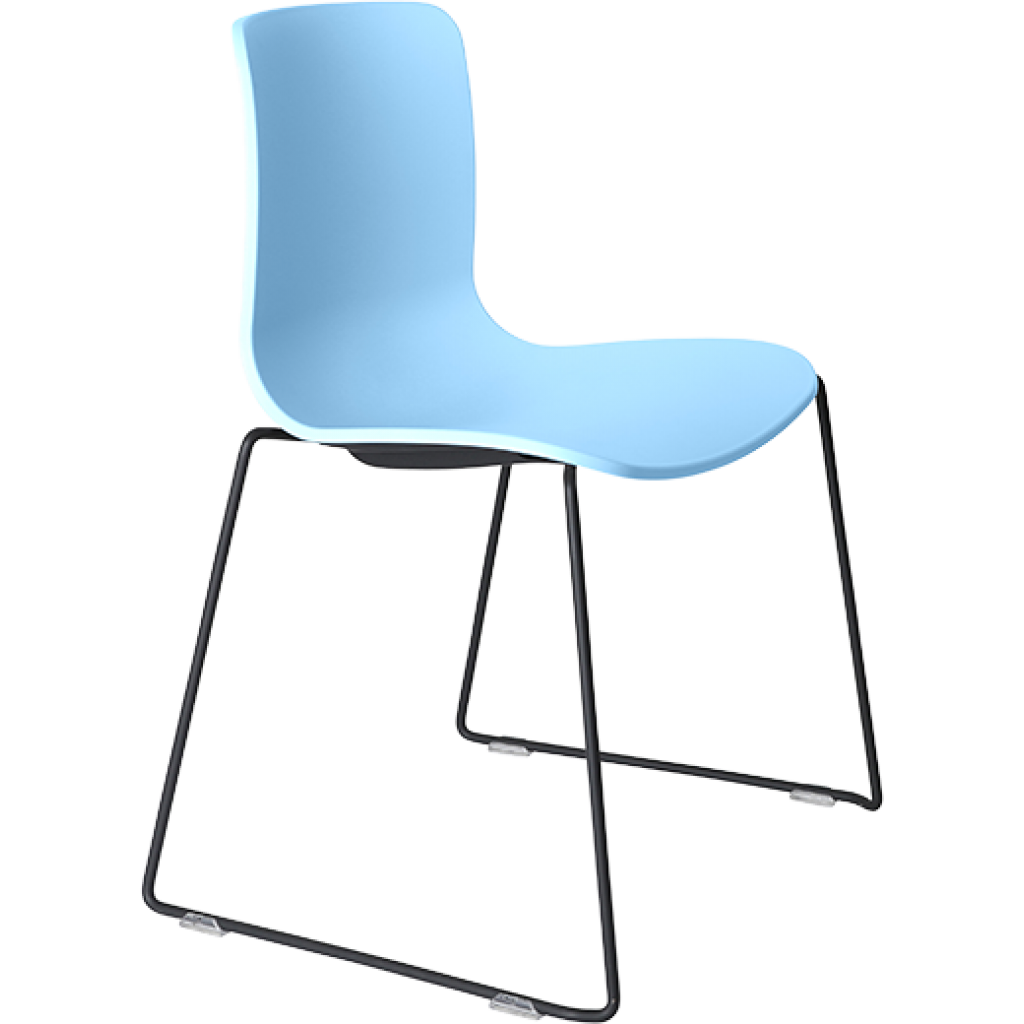 Acti chair, black sled frame – Q Office Furniture Orange Dubbo Sydney ...