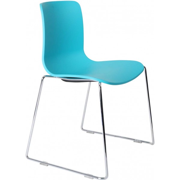 Acti chair, chrome sled frame – Q Office Furniture