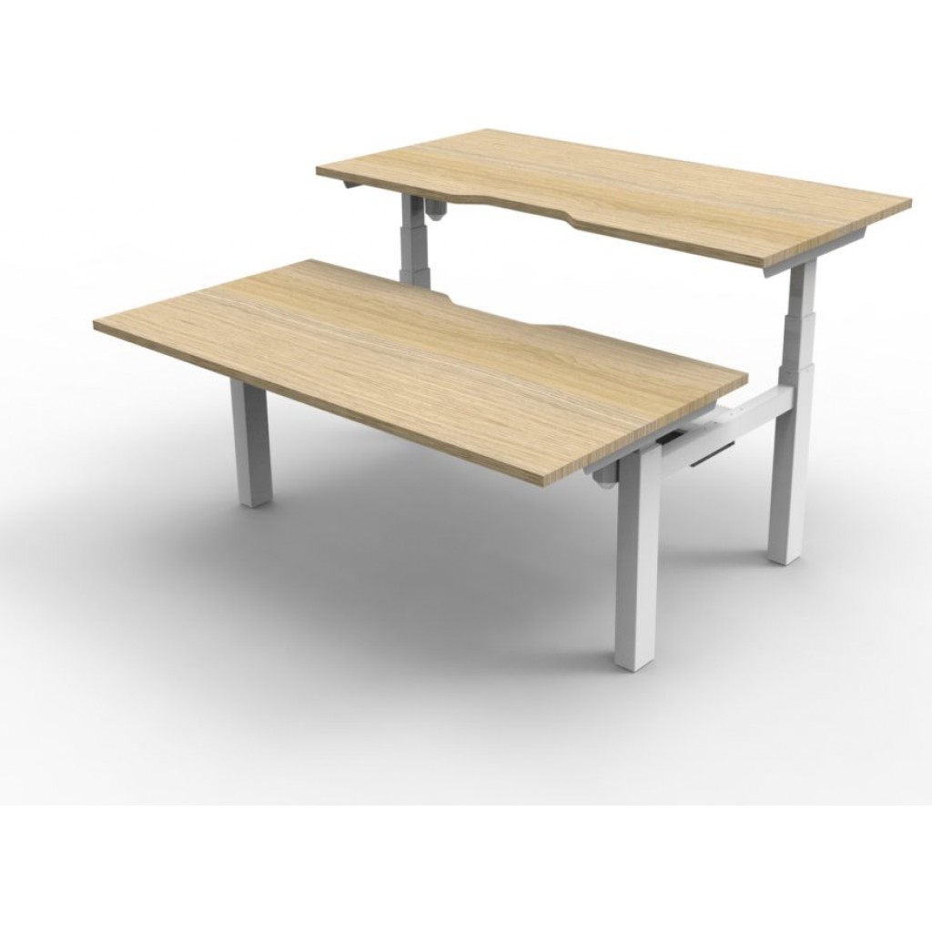 New Paramount 2 Person Back to Back Height Adjustable – Q Office ...