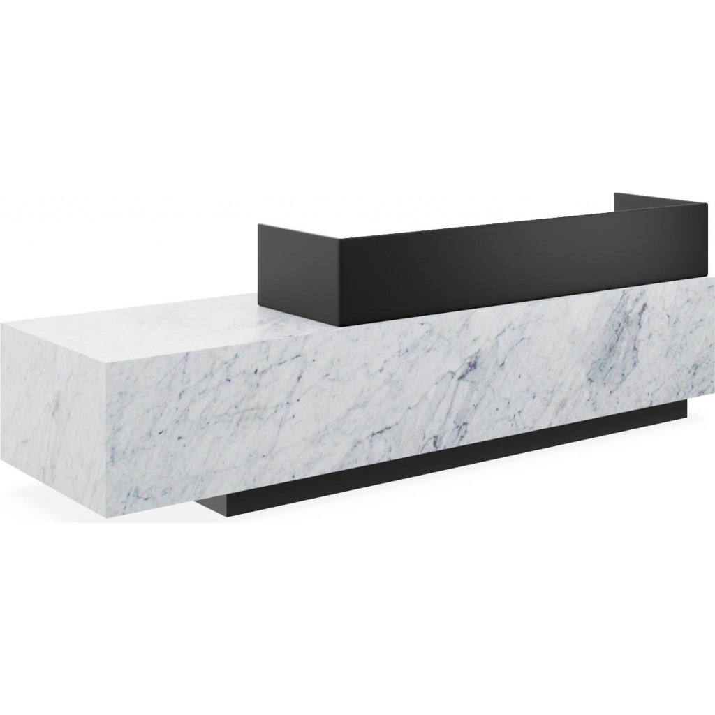 CUSTOM FULLY LAMINATED JAZZ RECEPTION DESK – Q Office Furniture Orange ...