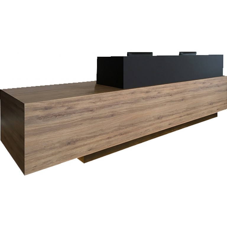 CUSTOM FULLY LAMINATED JAZZ RECEPTION DESK – Q Office Furniture Orange ...