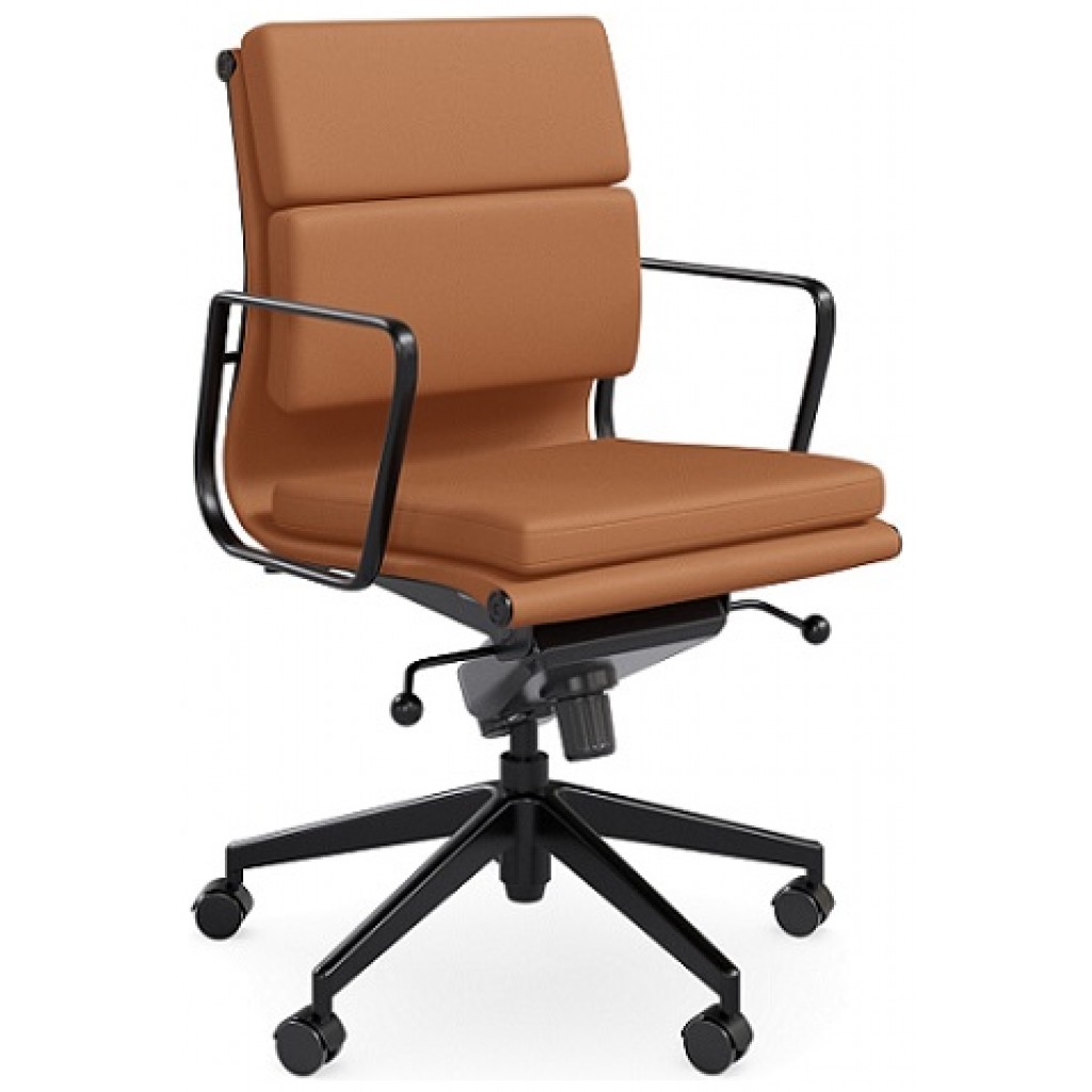 MILANO MID BACK – TAN & BLACK – Q Office Furniture Orange Dubbo Sydney ...
