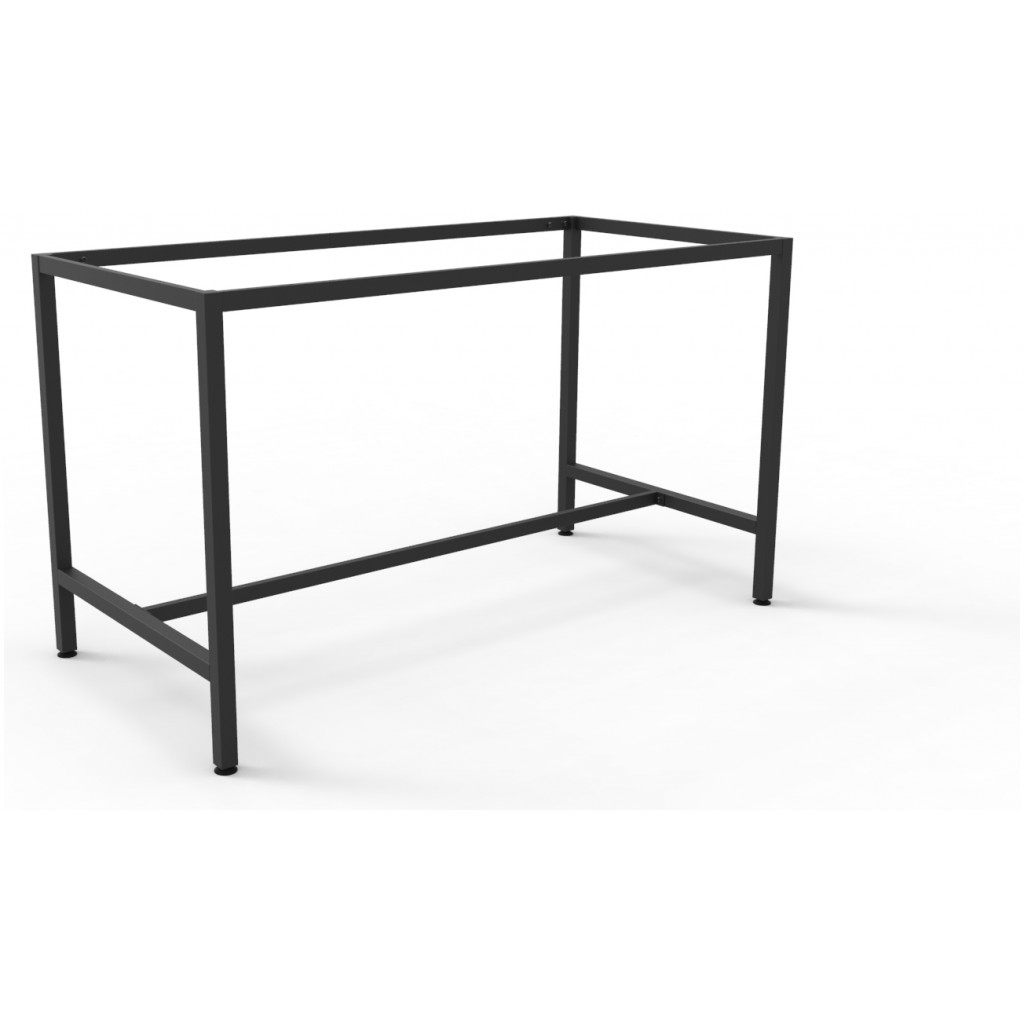 High Bar Steel Frame Only – Black Powdercoat 1800mm W x 900mm D x ...