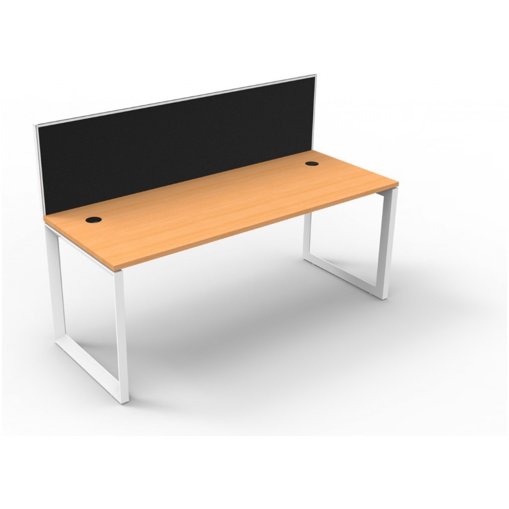 Rapid Infinity 1 Person Single Sided Workstation – Loop Leg – With ...