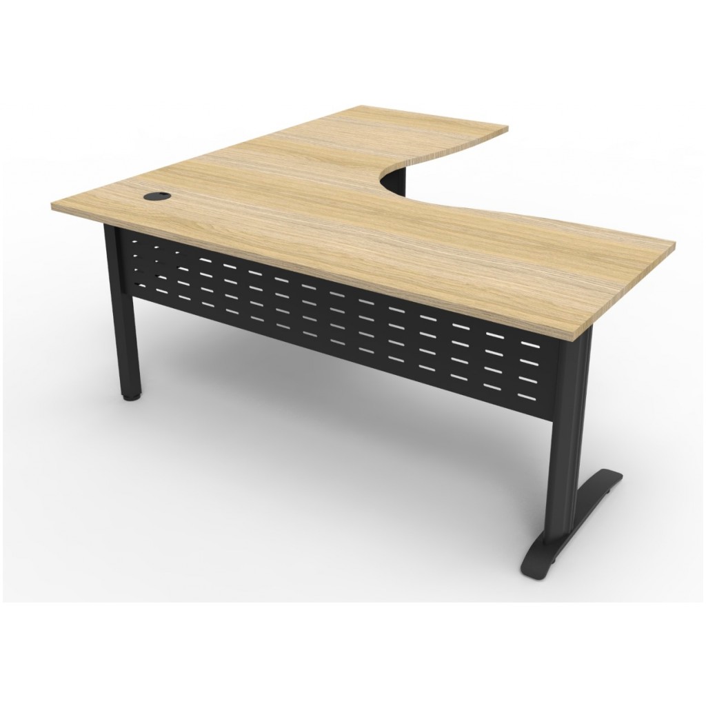 Rapid Span Corner Workstation 1800mm x 1800mm x 750mm D Unique Span Leg ...