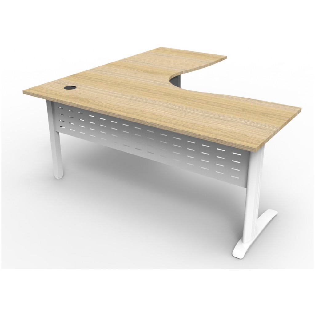 Rapid Span Corner Workstation 1800mm x 1800mm x 750mm D Unique Span Leg ...