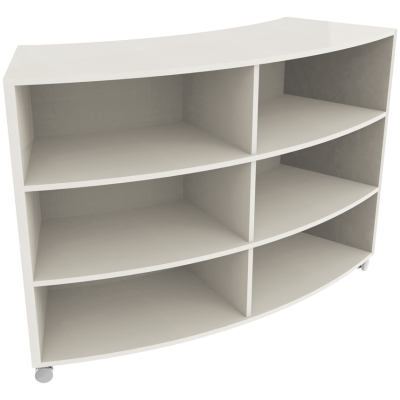 Curved Bookcase – Q Office Furniture Orange Dubbo Sydney Central West NSW